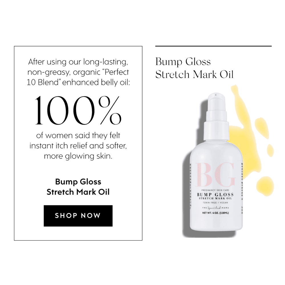 Bump Gloss Pregnancy Stretch Mark Oil | The Spoiled Mama