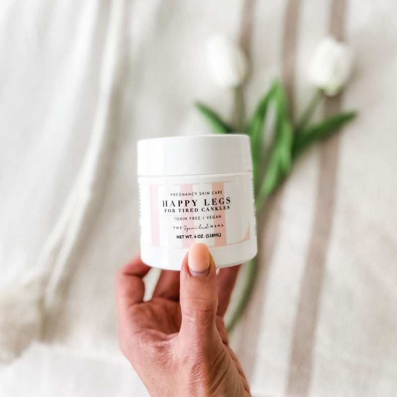 Happy Legs for Tired Cankles - Pregnancy Swelling Relief | The Spoiled Mama