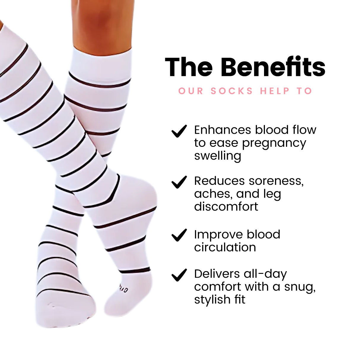 Maternity Compression Socks | The Spoiled Mama