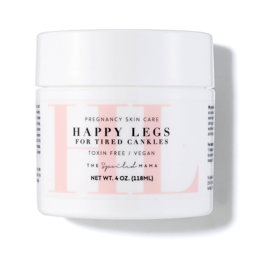 Happy Legs for Tired Cankles - Pregnancy Swelling Relief | The Spoiled Mama